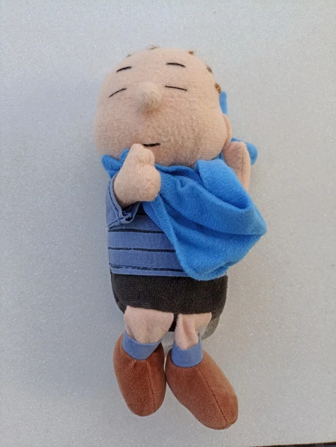 PEANUTS LINUS PELUCHE Plush Snoopy Charlie Brown Linus - 20 cm Vintage ...