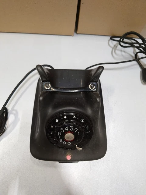 VINTAGE ROTARY DIAL Telephone - Working, Signs of Use £32.93 - PicClick UK