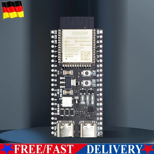 ESP32/ ESP32-S3/ESP32-C3 DEVELOPMENT Board CORE Dual Type-C N16R8 N8R2 ESP32C3 EUR 9,63 ...