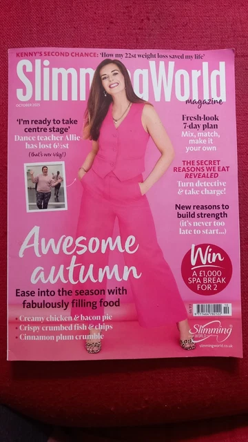 SLIMMING WORLD MAGAZINE October 2025 £2.22 - PicClick UK
