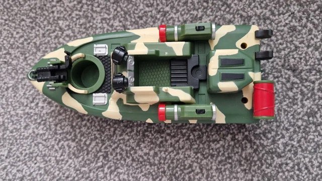 MILITARY MUSCLE MEN Mighty Heroes Seawolf Enforcer PT Boat 1994 Rare ...