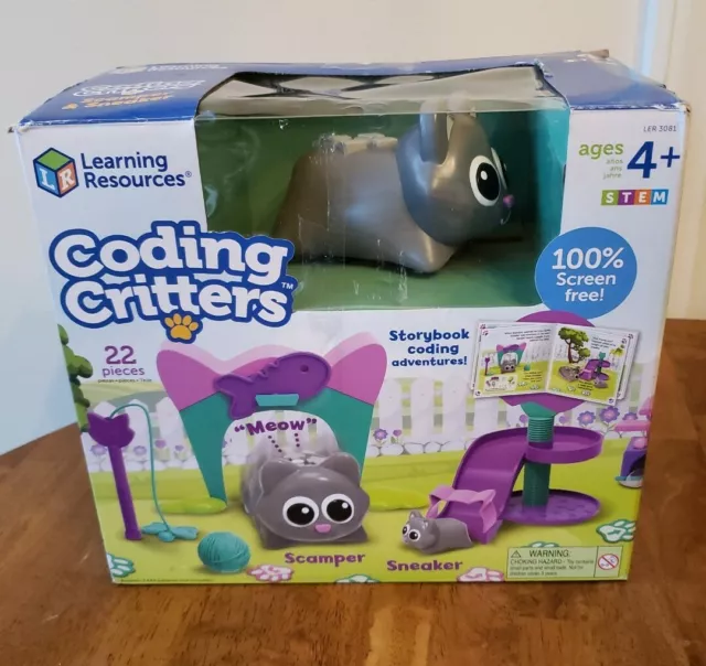 Learning Resources Coding Critters Scamper And Sneaker 3081 £34 79