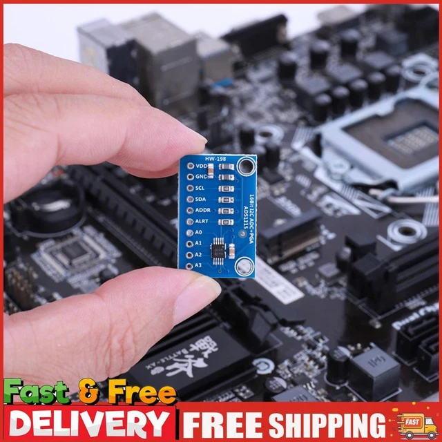 ADS1115 ADC ULTRA-COMPACT 4 Channel Module 16 Bit I2C for Arduino ...