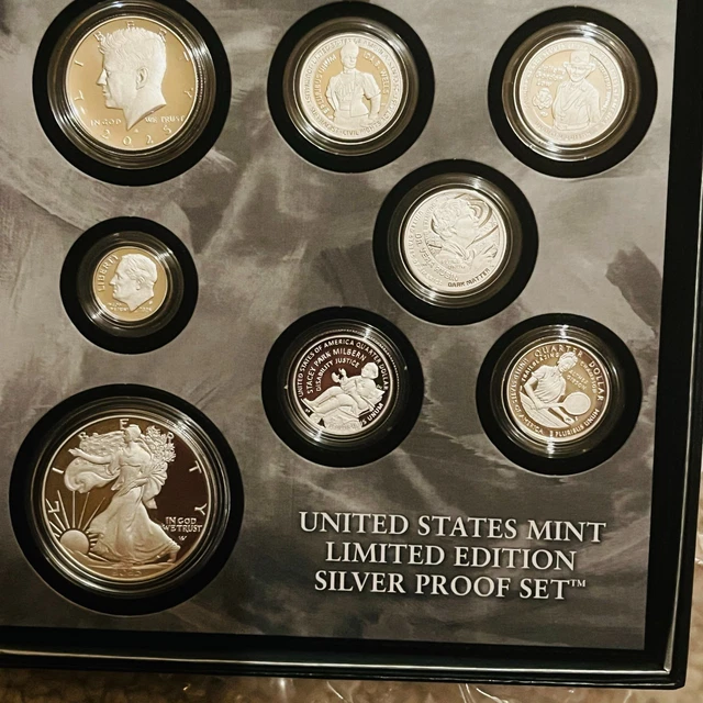 LIMITED EDITION SILVER Proof Set 2025 - in hand $619.74 - PicClick CA