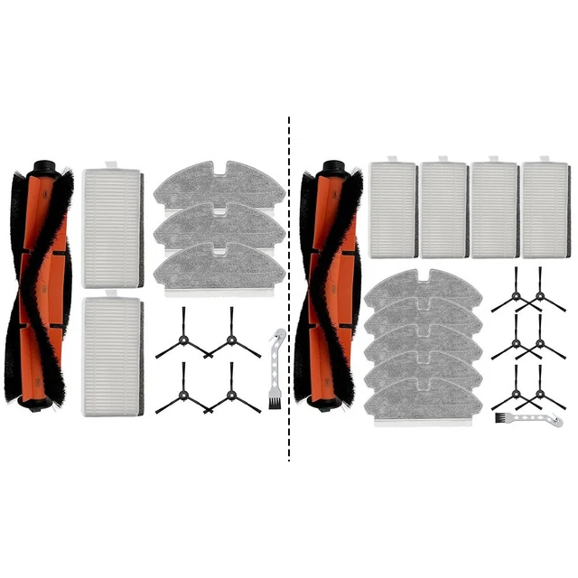 MOP CLOTH KIT Replacement Parts Pet Hair Removal Main Brush Replacement ...