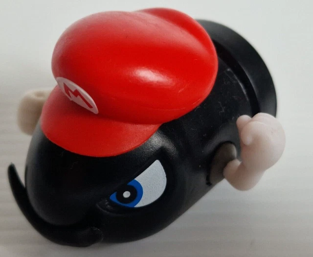 WORLD OF NINTENDO Super Mario Bros Captured Bullet Bill Jakks Pacific ...