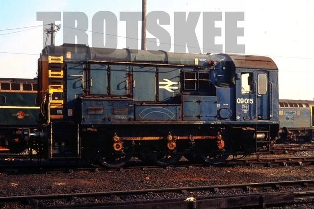 35MM SLIDE BR British Rail Diesel Loco Class 09 09015 1988 Original £3. ...