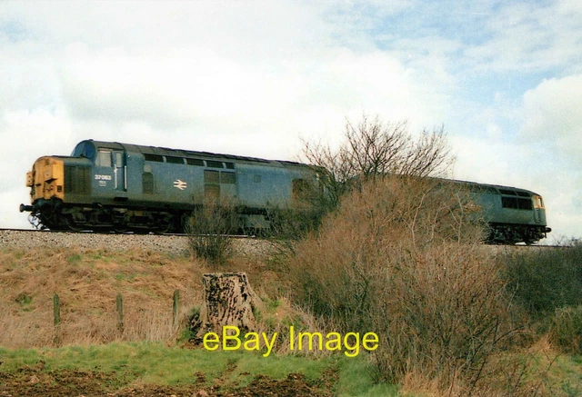 PHOTO RAILWAY 6X4 Class 37 37063 and 56 Light Engine c1984 £2.00 ...