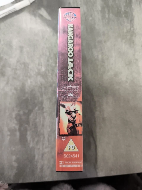 KANGAROO JACK VHS Tape PG 2003 Family Comedy Warner Home Video Not For ...