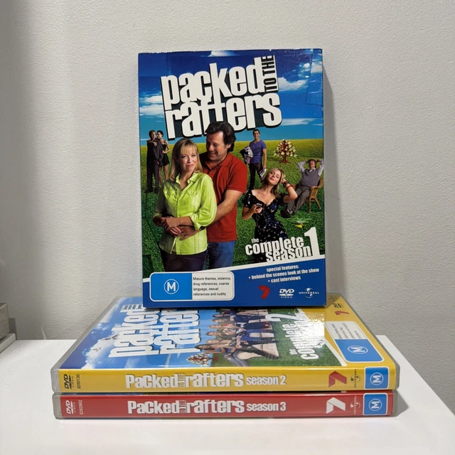 PACKED TO THE Rafters The Complete Seasons 1-3 Set Region 4 DVD - Free ...