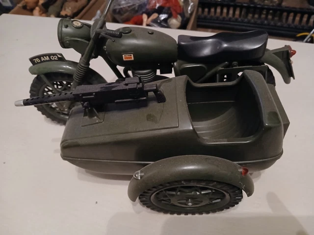 VINTAGE ACTION MAN Motorcycle & Side Car £39.99 - PicClick UK