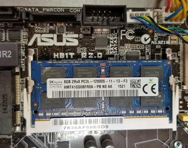 ASUS H81T R2.0 Motherboard/CPU M-ITX LGA 1150 Intel i5-4570S 2.9GHz 8GB ...