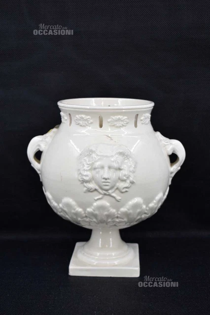 CERAMIC VASE WHITE Cameron 25 CM $49.78 - PicClick CA