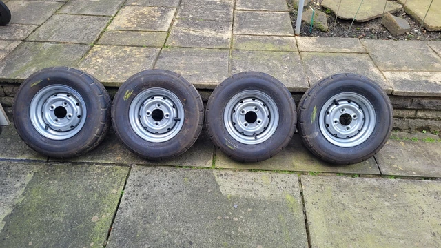 CLASSIC AUSTIN ROVER Mini Cooper S Wheels With Yoko A032R Tyres £500.00 ...