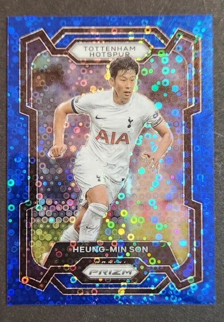 2023-24 HEUNG MIN Son 79/99 Panini Prizm Premier League Disco Blue $40.00 - PicClick AU