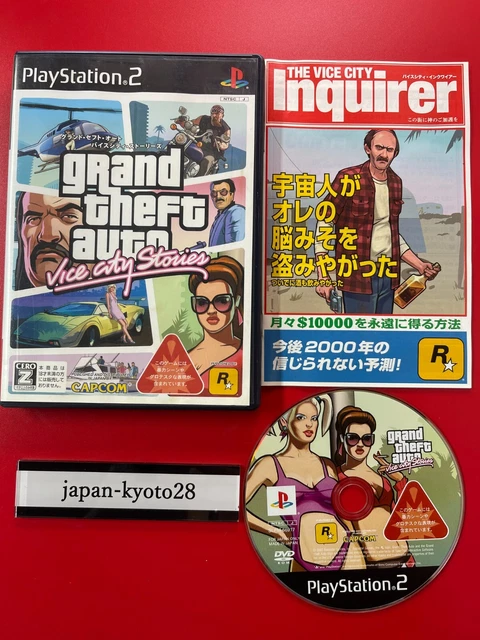 GRAND THEFT AUTO Vice City Stories PS2 Capcom Sony PlayStation 2 From ...