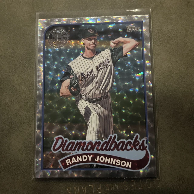 RANDY JOHNSON - 1989 Topps feuille d'argent #89B2-35 2024 Topps série 2 ...