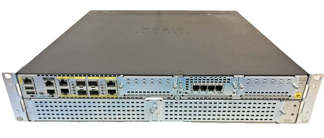 CISCO ISR4451-X/K9 4 Port GIGABIT SECURITY ROUTER Dual AC Power ISR4451 ...
