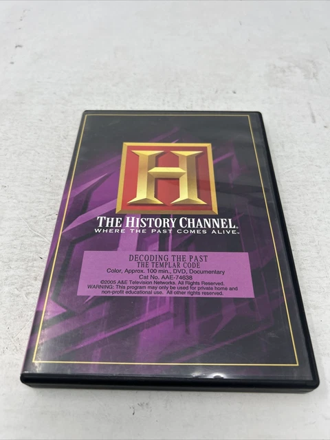 Templar Code Decoding The Past The Templar Code History Channel On Dvd