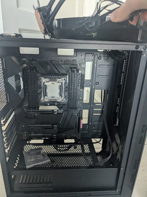 ASUS ROG STRIX x299e 2 gaming motherboard+ i77800x+ Corsair aio and MSI ...