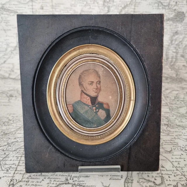 PORTRAIT TSAR ALEXANDRE 1er Russie MINIATURE Début XIXè Romanov EUR 248 ...