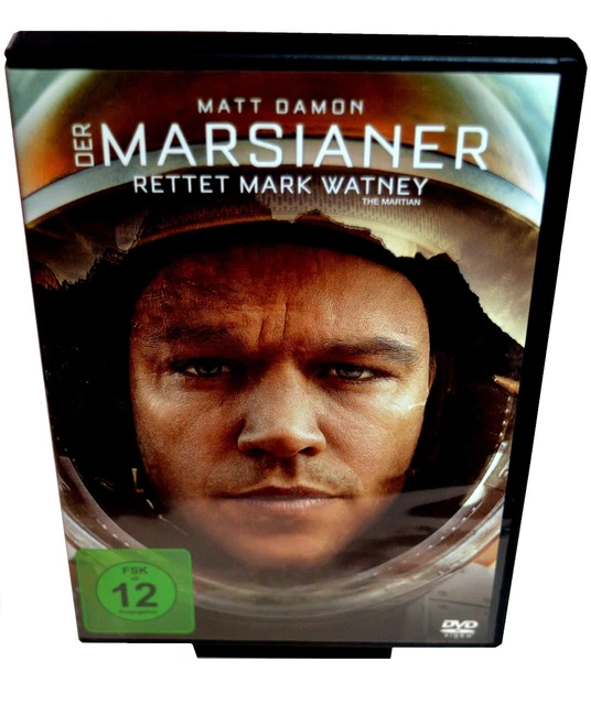 DER MARSIANER - Rettet Mark Watney (2016,DVD) Matt Damon, Jessica ...