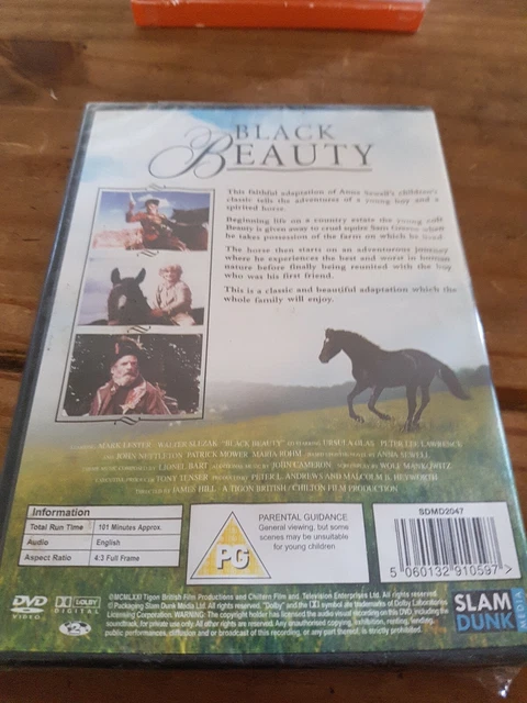 BLACK BEAUTY GENUINE R2 Dvd Mark Lester Walter Slezak Patrick Mower New ...