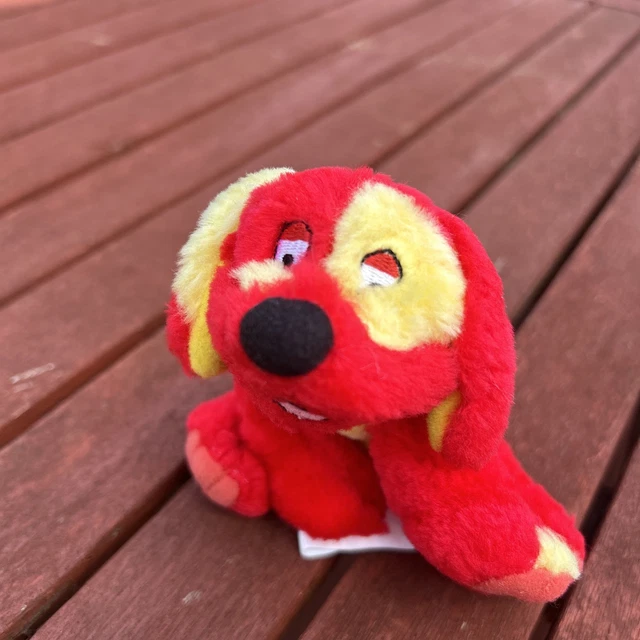 SOFT TOY DOG Doodles Red Yellow Tweenies 9Cm Year 1998 hasbro £8.63 ...