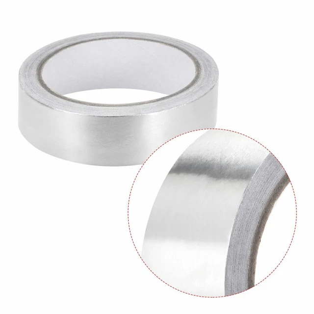 20MM ALUMINIUM FOIL Tape Waterproof Sealing Heating Duct Repair ...