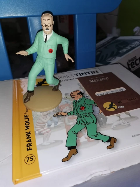 FIGURINE TINTIN COLLECTION officielle Num 75 Frank Wolff EUR 1,00 ...