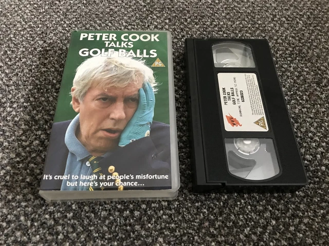 PETER COOK TALKS Golf Balls Very Rare Vhs Video Nr Mint & Tested Free ...