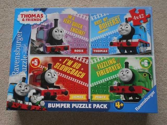 THOMAS & FRIENDS Bumper Jigsaw Puzzle Pack RAVENSBURGER Rosie, Percy ...