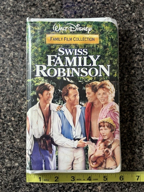 WALT DISNEY FAMILY Film Collection Swiss Family Robinson VHS 4116 £2.66 ...