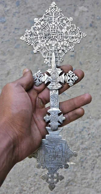 OLD ETHIOPIAN HAND Cross Blessing Christian Ethiopia Orthodox Coptic ...