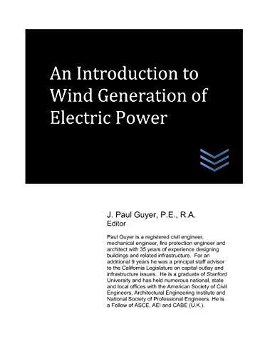 AN INTRODUCTION TO Wind Generation of Electric Power. Guyer ...