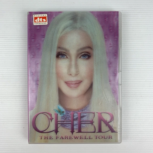 CHER THE FAREWELL Tour Holographic DVD RARE CULT R4 Free Tracked Post ...
