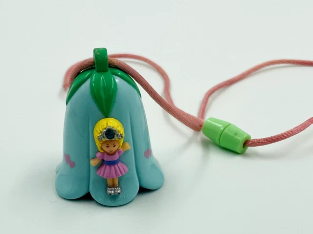 POLLY POCKET 1992 Magic Wishing Bell - Rare BLUE VARIATION - No ...