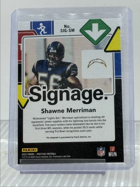 SHAWNE MERRIMAN 2022 Signalisation Prestige Autographe Auto Q1827 EUR 2 ...