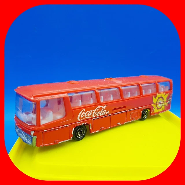 MAJORETTE N. 373 NEOPLAN BUS COCA COLA EUR 12,00 - PicClick FR