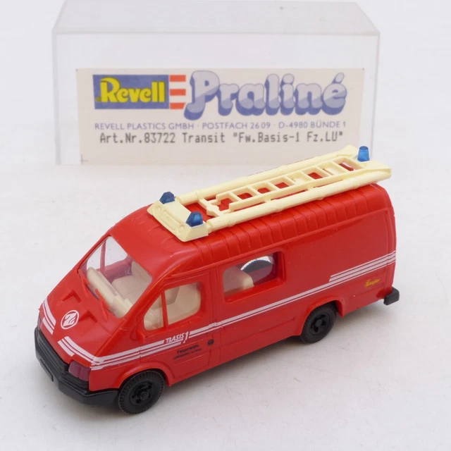 PRALINE 1:87 NR.: 83722 Ford Transit Ziegler Aufbau Feuerwehr, in OVP ...