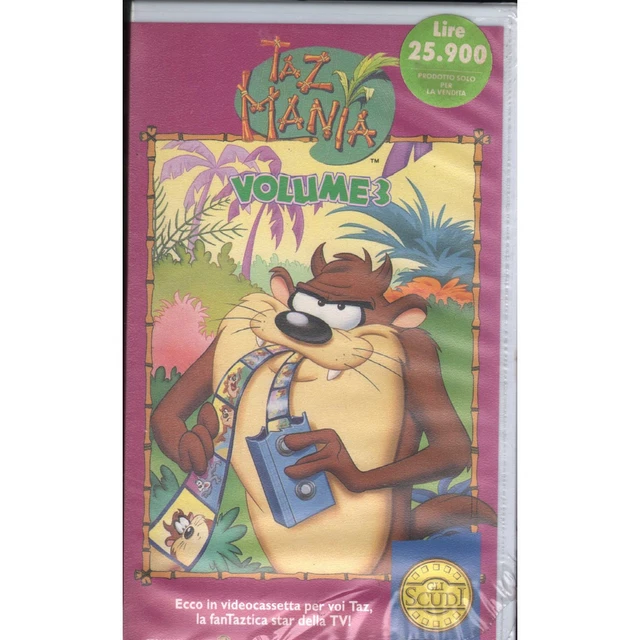 TAZ MANIA - Volume 3 VHS Keith Baxter Univideo - PIV13315 Sealed EUR 45 ...