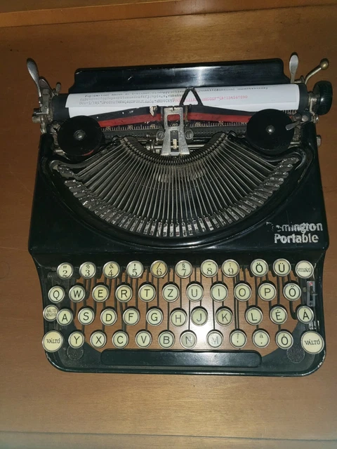 REMINGTON PORTABLE OLD Typewriter 1920S Working Typewriter £309.48 ...