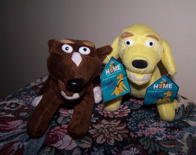 PLUSH RUSTY & Sandy Home Timber Hardware Toys With Voice Box NWT $16.00 ...