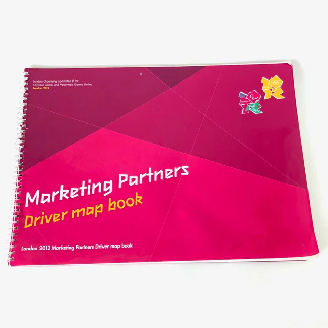 OLYMPIC GAMES 2012 London Official Marketing Partners Driver Map Book ...