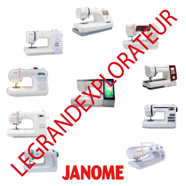 ULTIMATE JANOME SEWING Machine User Parts Repair Service manual 285 pdf ...