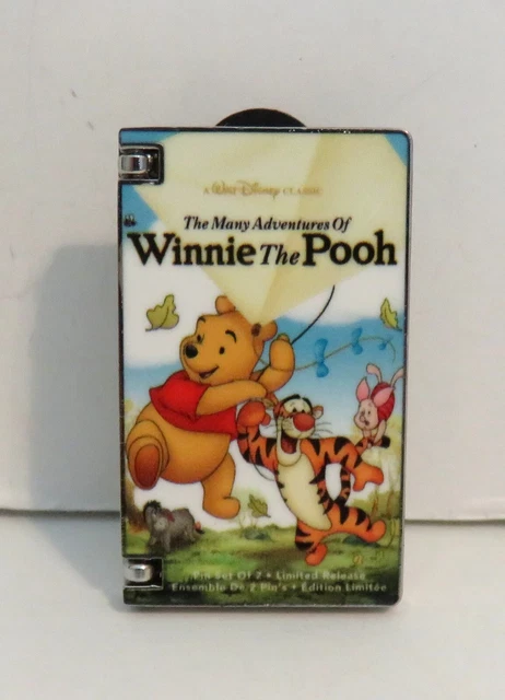 Disney The Many Adventures Of Winnie The Pooh Opening Vhs Tape Pin New
