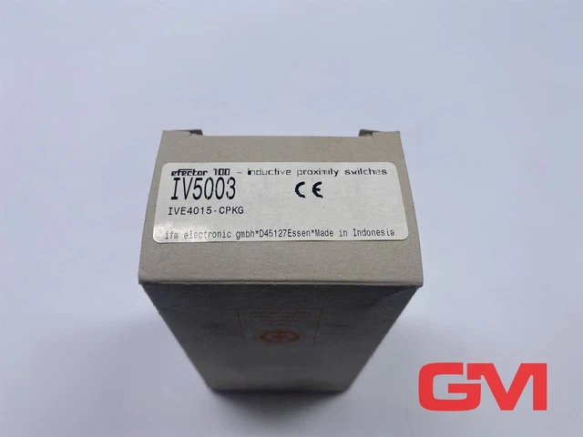 IFM INDUCTIVE SENSOR IV5003 Inductive Proximity Switch IVE4015-CPKG Pnp $173.26 - PicClick AU
