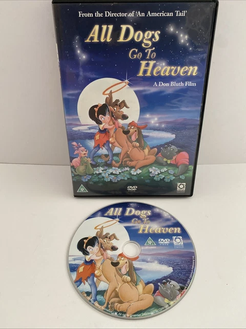 ALL DOGS GO To Heaven (DVD, 2008) A Don Bluth Animated Film. Free UK ...