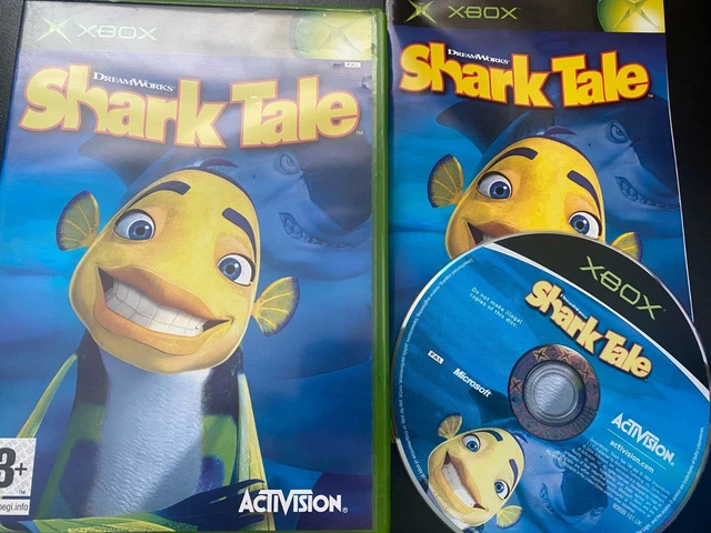 DREAMWORKS SHARK TALE Microsoft Original Xbox Complete with Manual VGC ...
