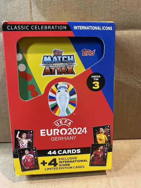 EURO 2024 MATCH Attax Next Gen Mega Tin 3 Topps Trading Cards £15.99 ...